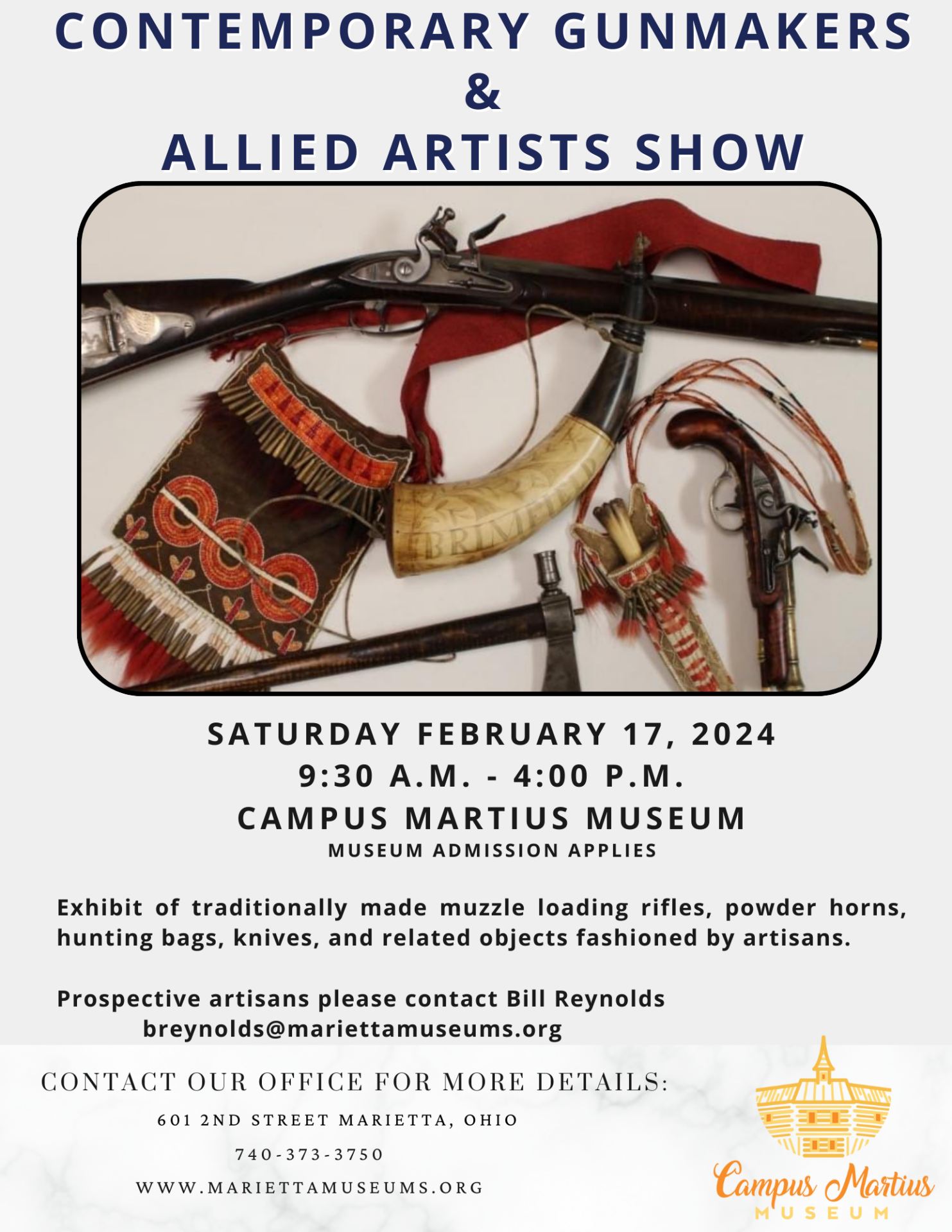 Contemporary Gunmakers & Allied Artisans Show – Marietta Museums