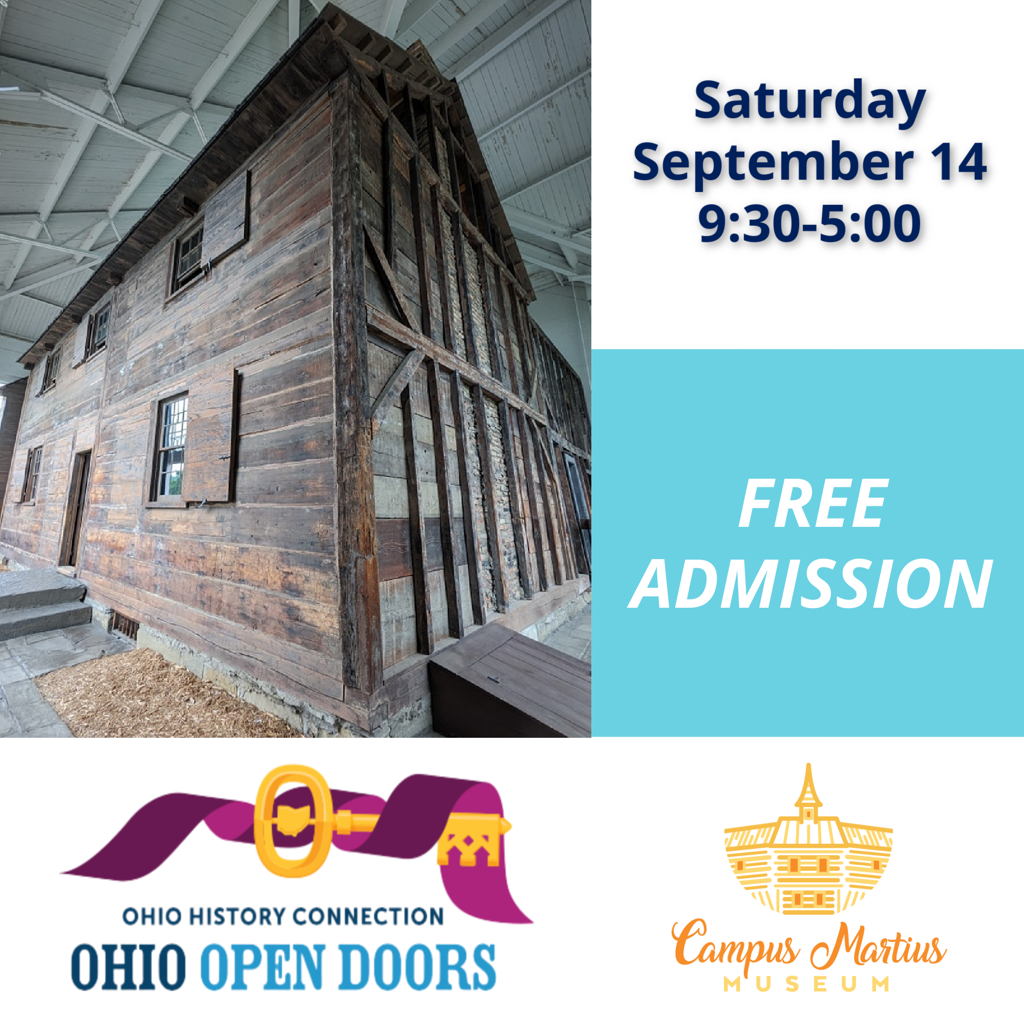 Ohio Open Doors – Marietta Museums